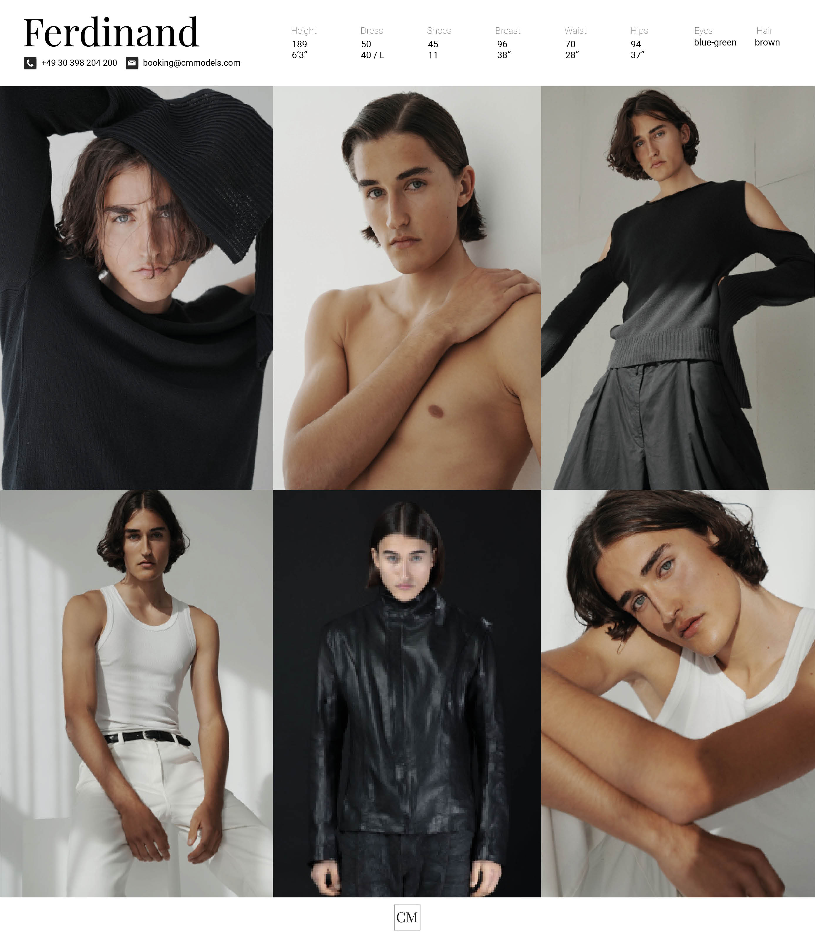 Ferdinand Oberländer - CM | Modelbureau