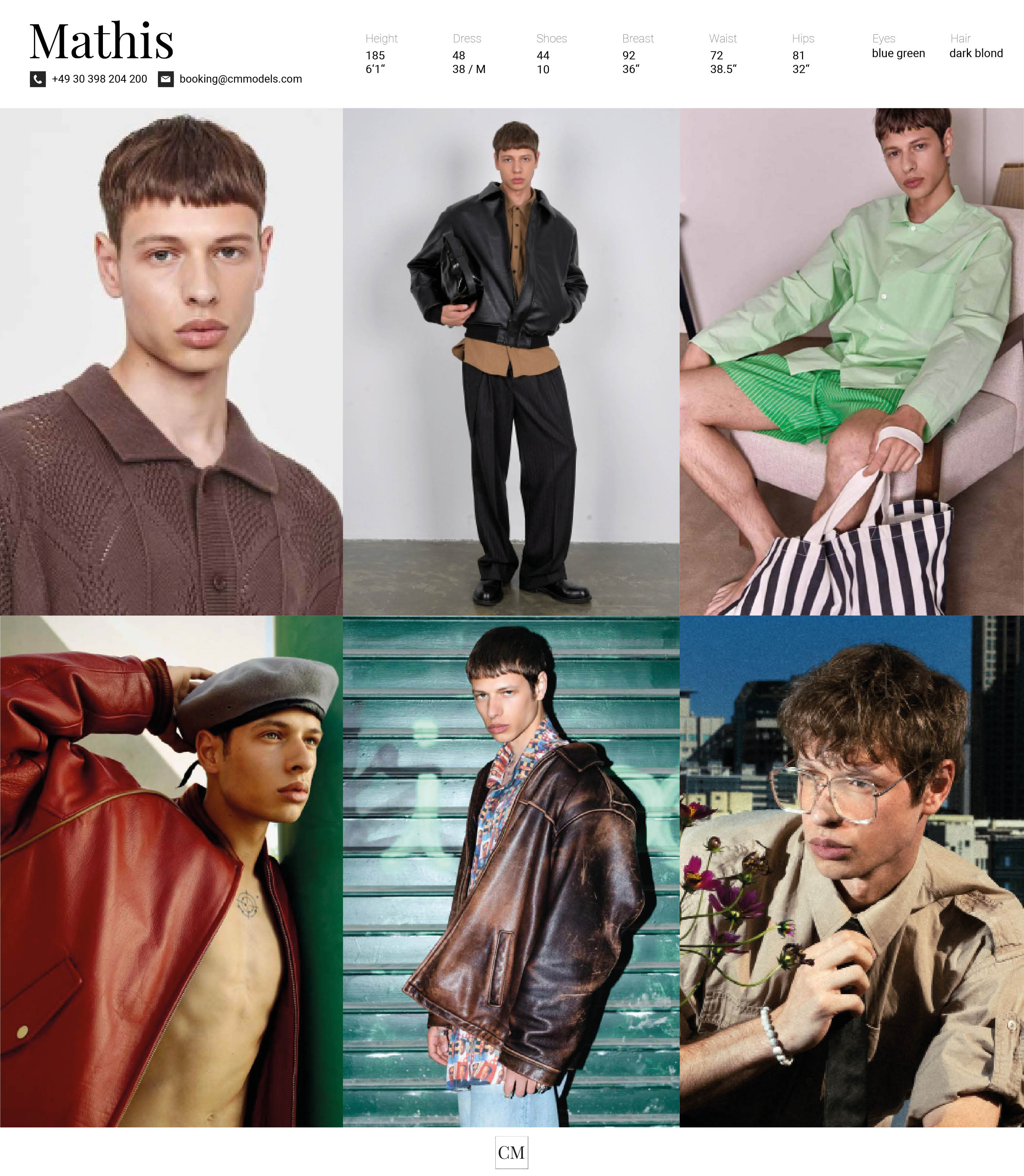 Mathis Dieudonné – CM | Modelbureau