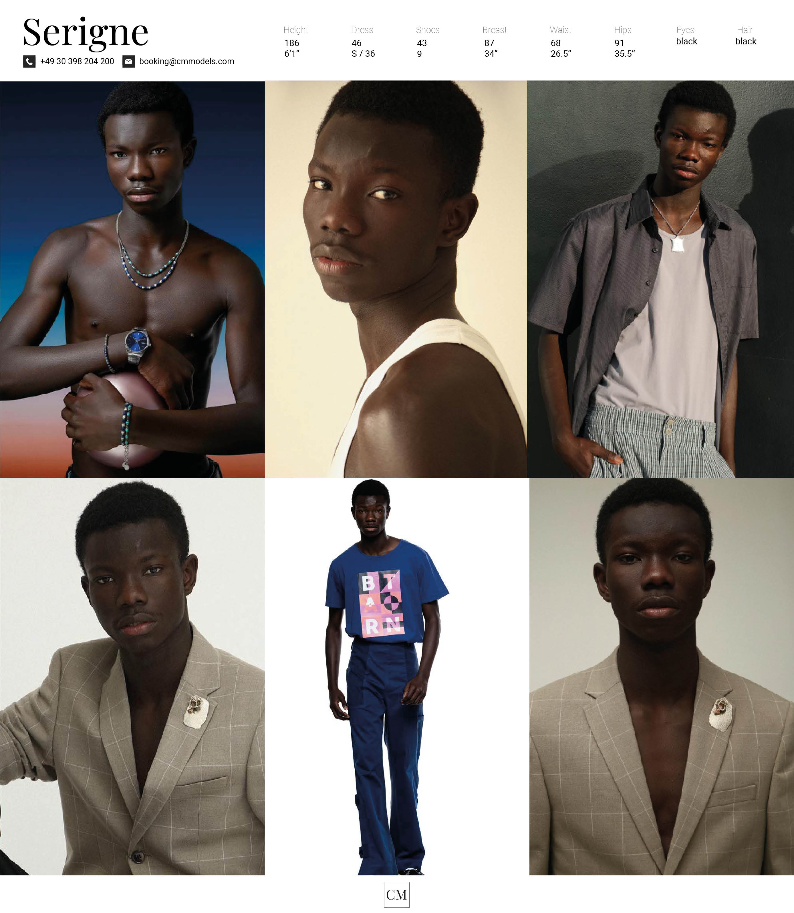 Serigne Gueye - CM | Modelbureau